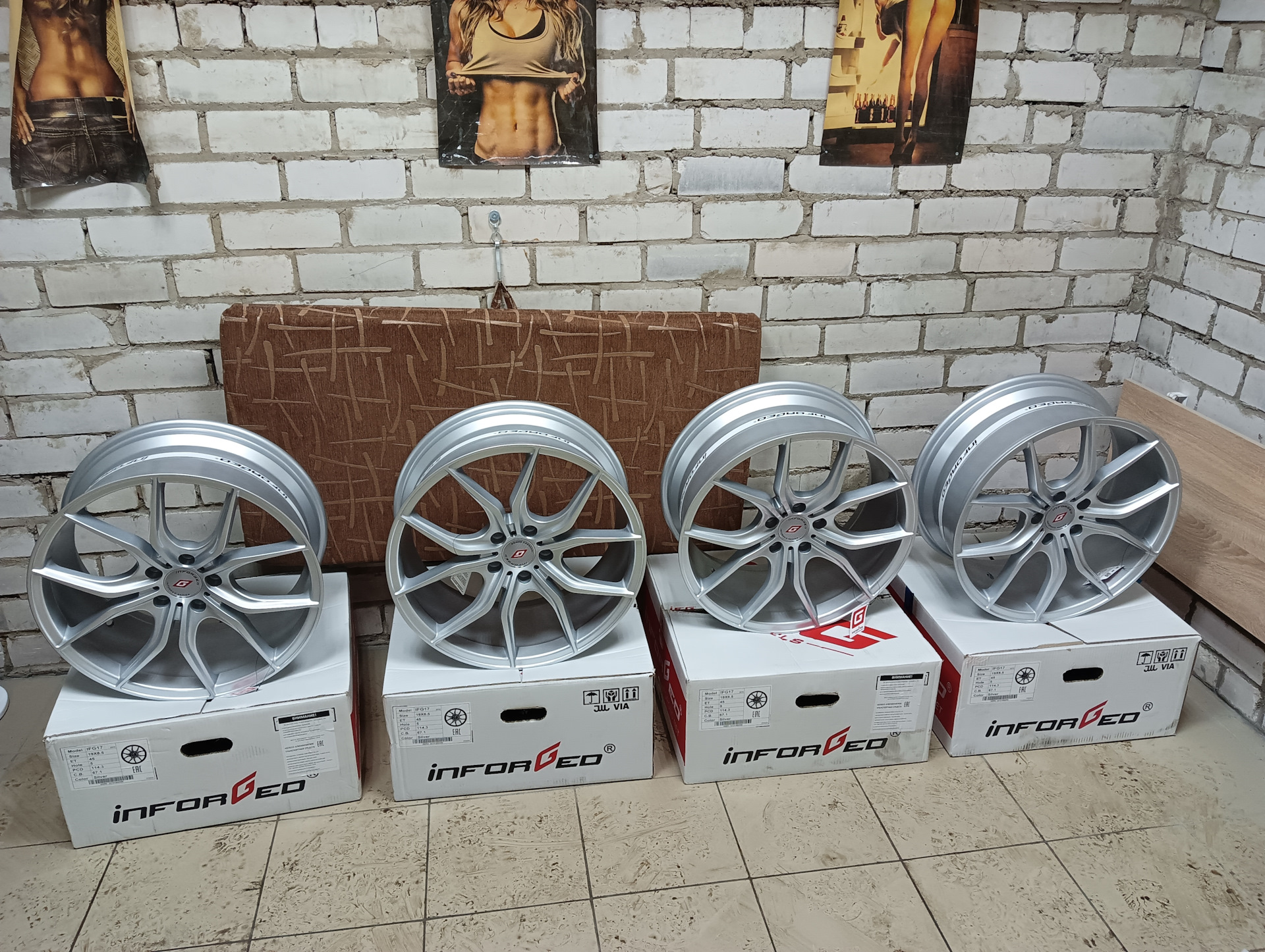 Летние колеса Inforged IFG17 19‘‘ — KIA K5 (3G), 2 л, 2021 года | колёсные диски | DRIVE2