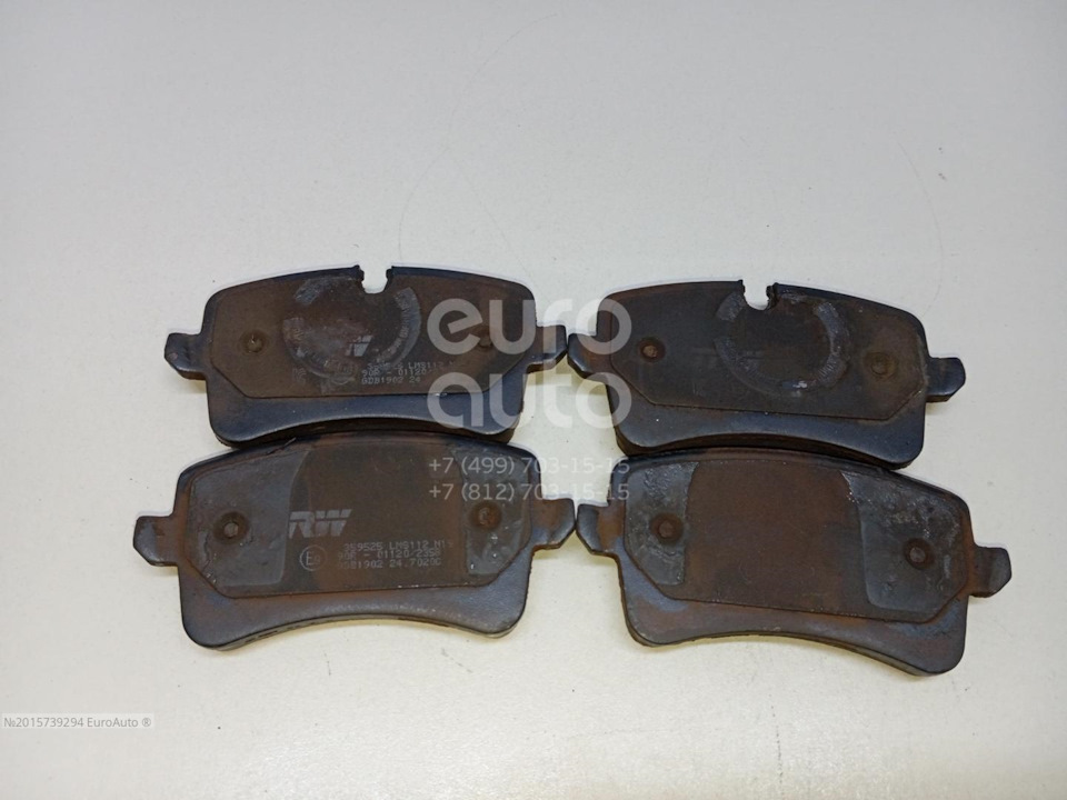 4G0698451 Колодки тормозные дисковые комплект VAG | Запчасти на DRIVE2