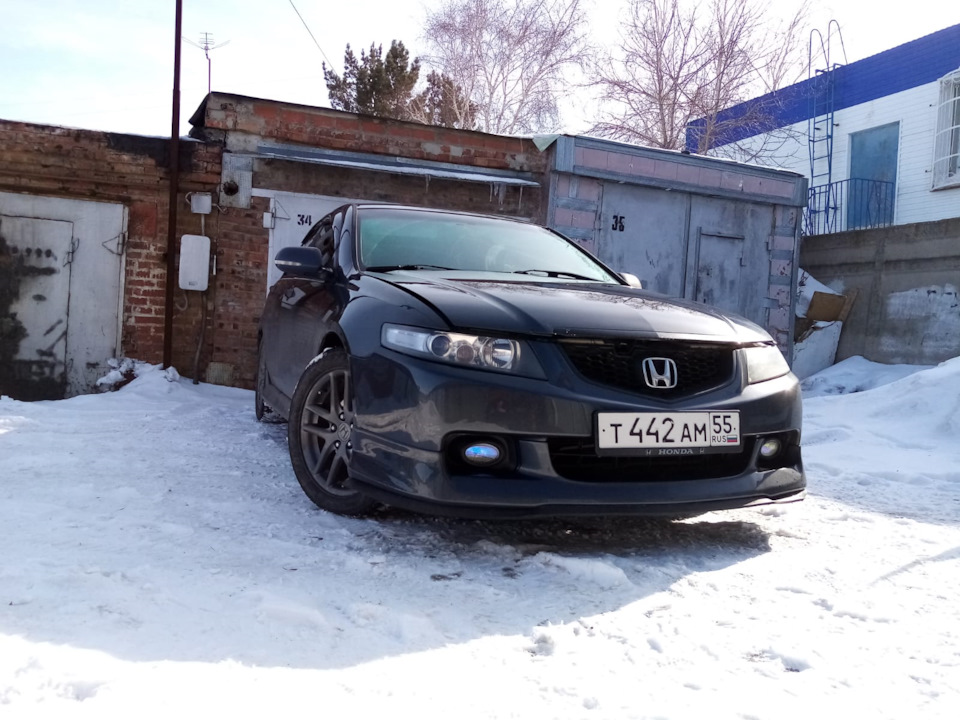 Бампер или губа Modulo? — Honda Accord (7G), 2 л, 2005 года | тюнинг | DRIVE2
