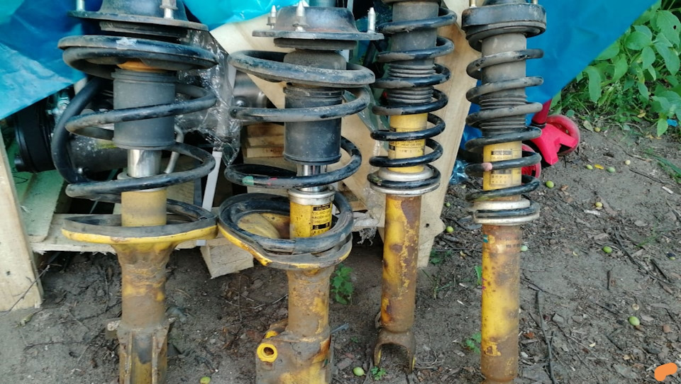 Bilstein B6 — Mitsubishi Lancer IX, 2 л, 2004 года | тюнинг | DRIVE2