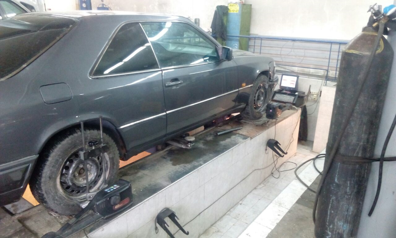 Кузовной ремонт (сборка) — Mercedes-Benz E-Class Coupe (C124), 2 л ...