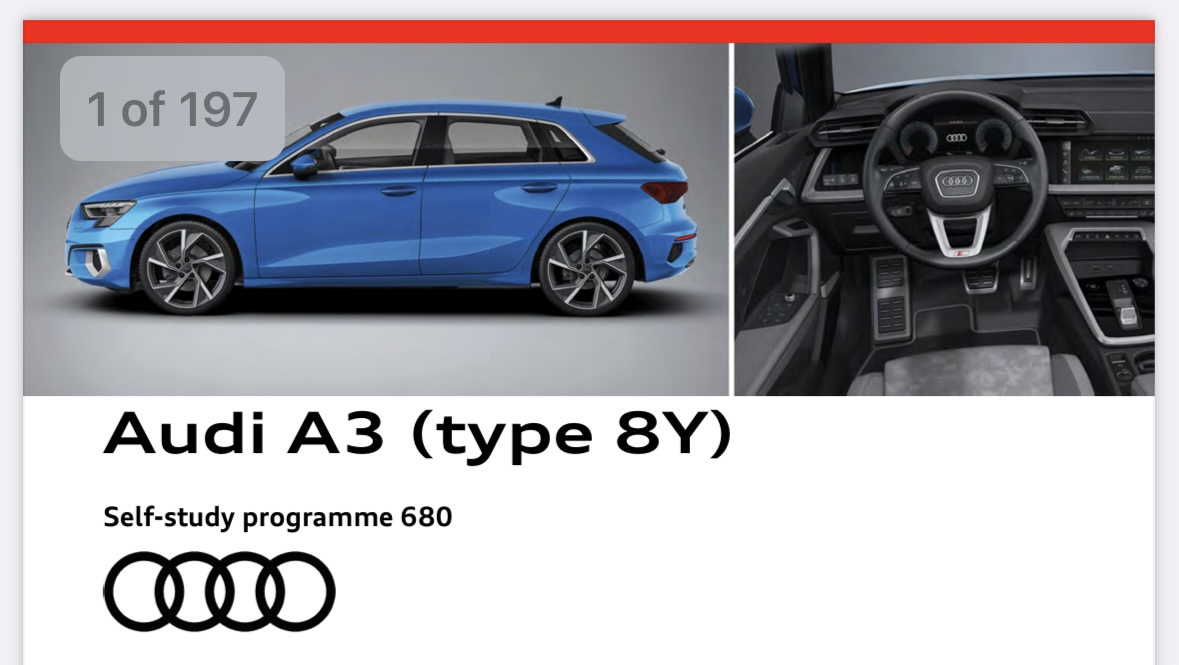 Сервисный мануал — Audi A3 Sedan (8Y), 2 л, 2021 года | визит на сервис | DRIVE2