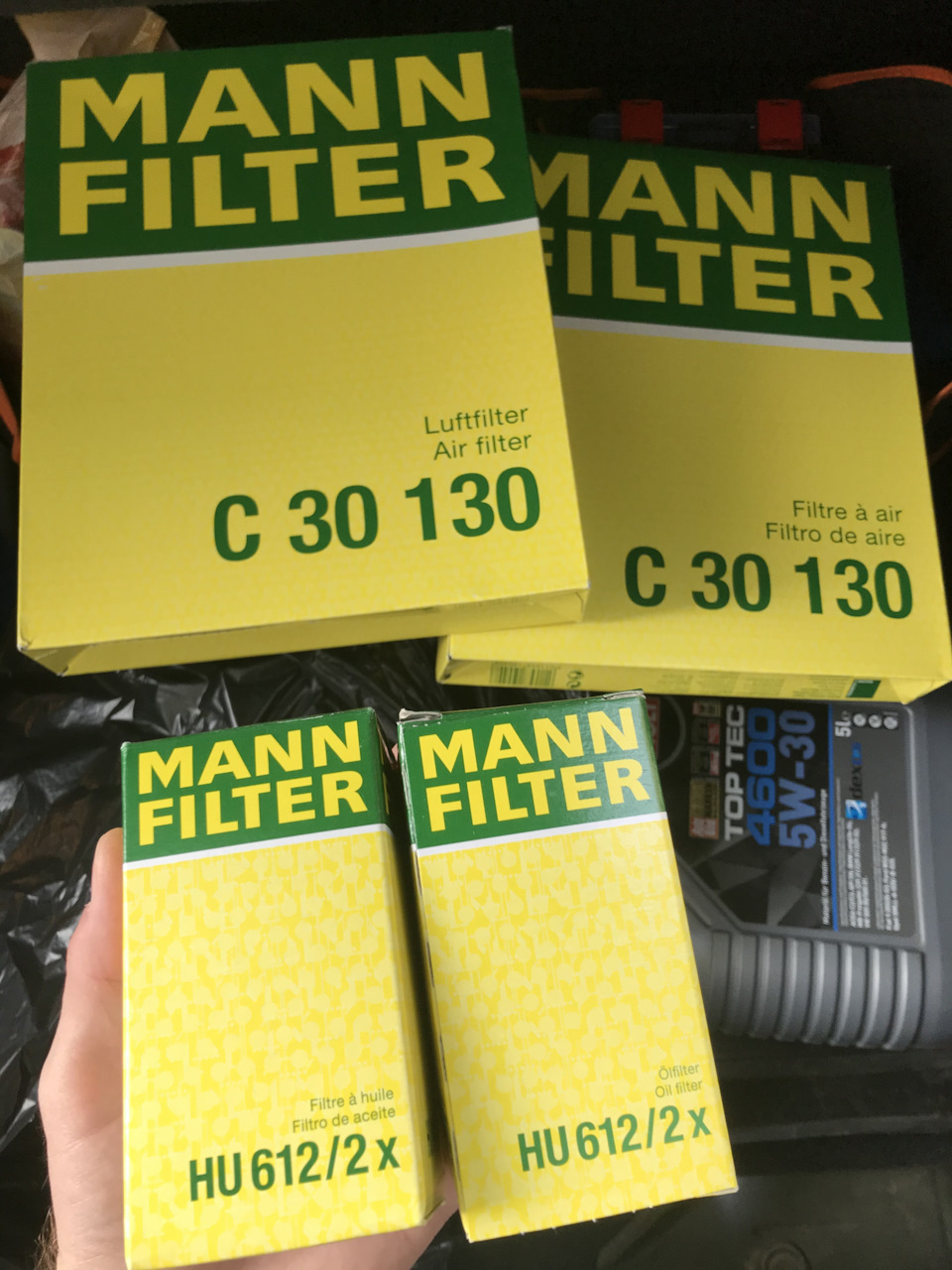 C30130 Воздушный фильтр MANN FILTER | Запчасти на DRIVE2