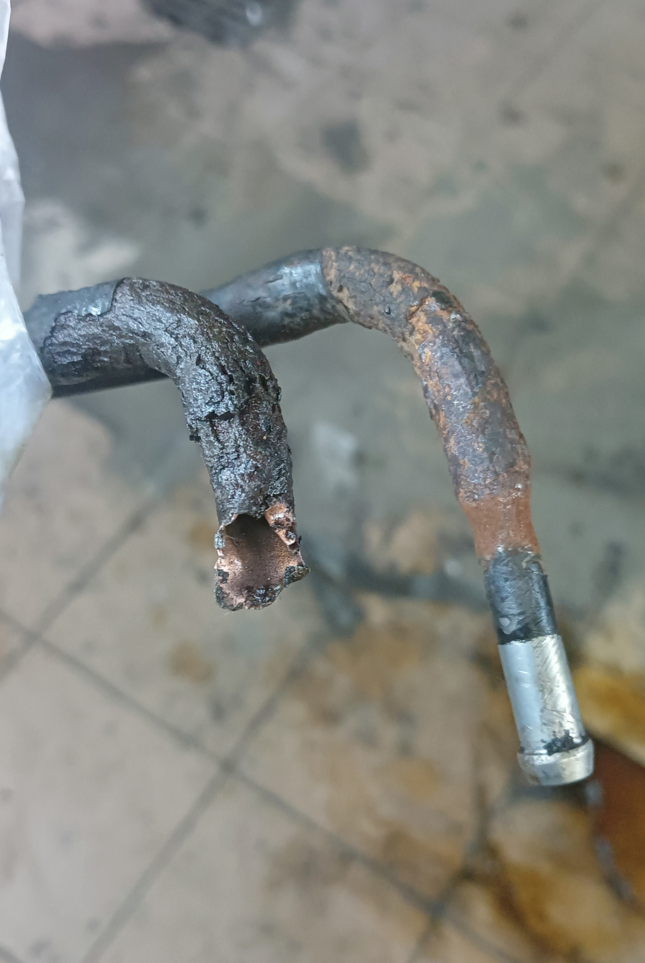 Трубки радиатора вариатора — Nissan Juke (1G), 1,6 л, 2012 года | визит ...