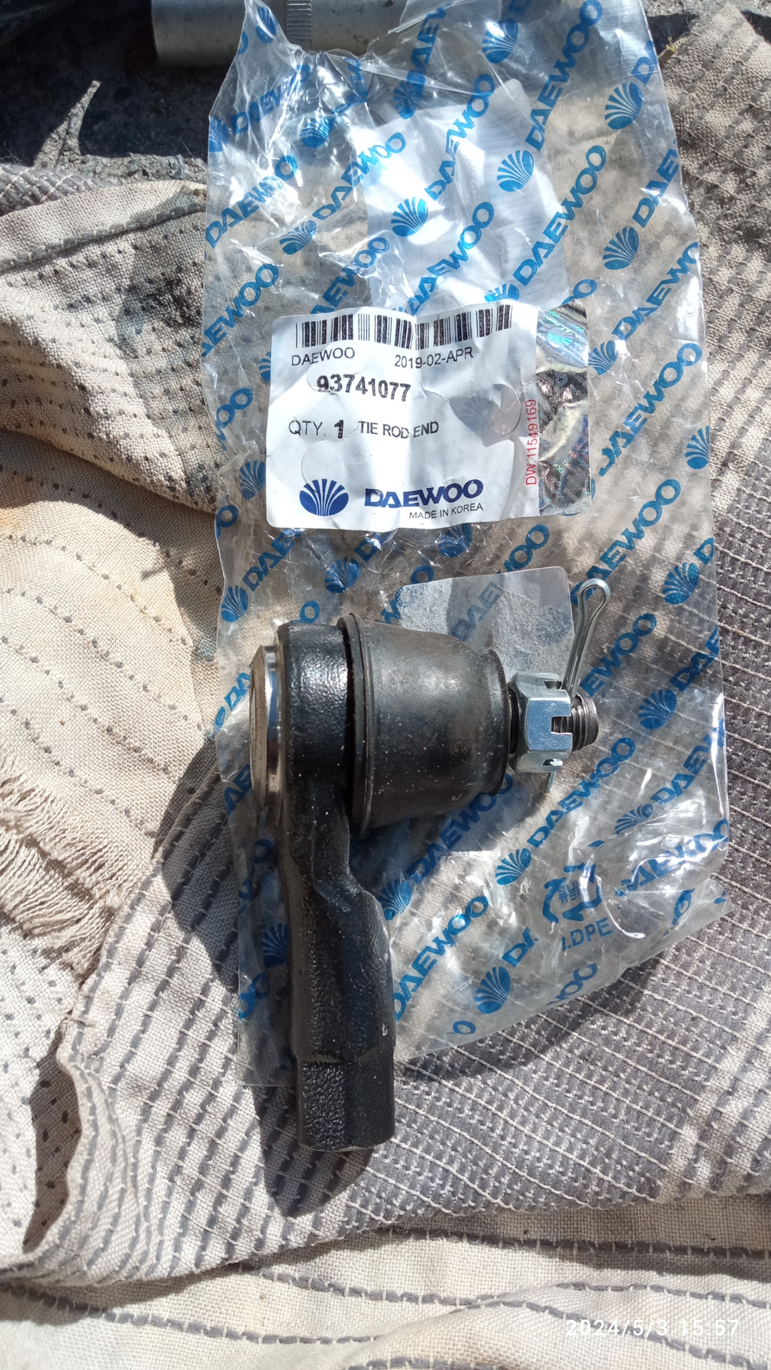 Замена передней ходовой части. — Daewoo Matiz (M100/M150), 0,8 л, 2005 ...