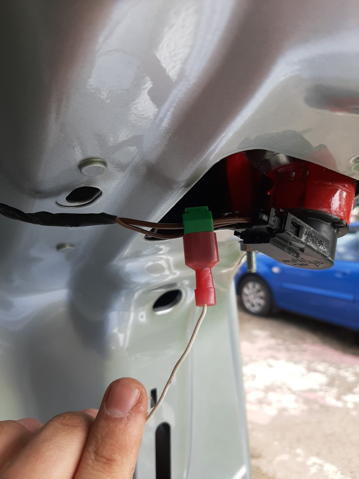 Камера заднего вида в значок с блоком — Volkswagen Passat B6, 1,8 л ...