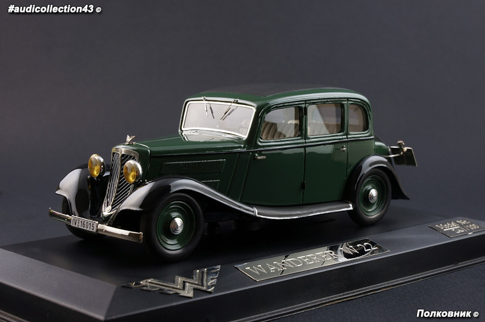 1933 Wanderer W22 Limousine (ZZ model) 1:43 — Сообщество «Масштабные ...