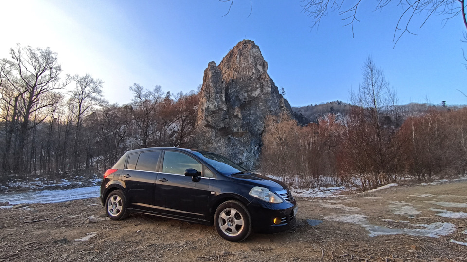 Nissan Tiida (1G) 1.5 бензиновый 2006 | Axis Autech e-4WD на DRIVE2