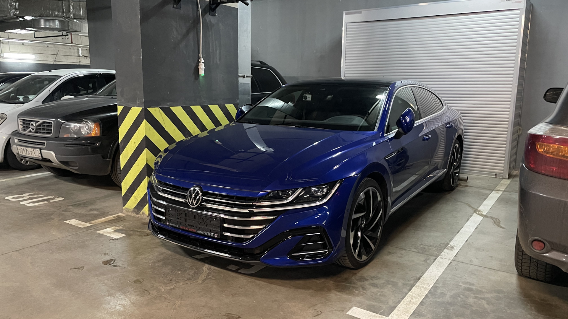 Volkswagen Arteon 2.0 дизельный 2022 | R-Line Lapiz Blue на DRIVE2