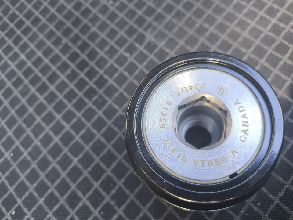 6.10.25г.Замена обгонной муфты генератора. — Toyota Corolla Axio (E160 ...