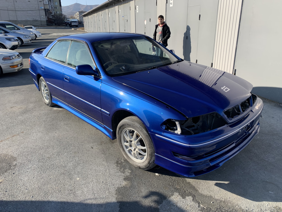 Итог покраски — Toyota Mark II (100), 2 л, 1997 года | кузовной ремонт ...
