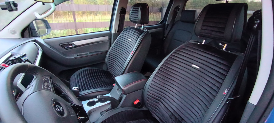 Накидки на сиденья — Sollers ST6, 2 л, 2024 года | аксессуары | DRIVE2