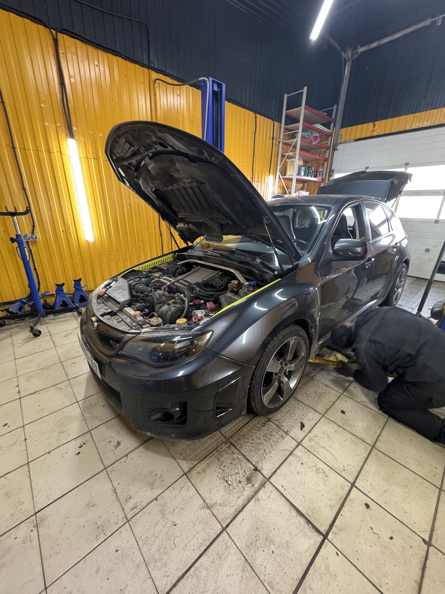 14 — Subaru Impreza WRX (GH/GE/GV/GR), 2,5 л, 2011 года | визит на ...