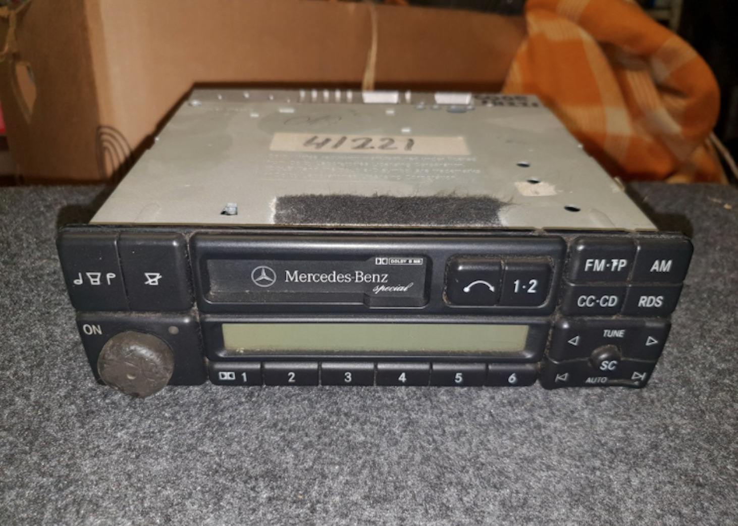 Becker Special BE2210 — Mercedes-Benz S-Class (W126), 5 л, 1989 года ...