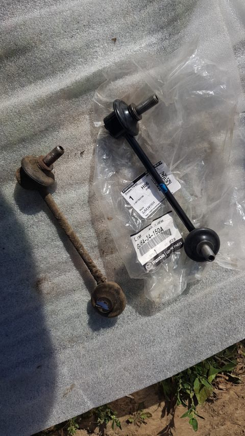 GJ6A34150A Стойка стабилизатора Mazda | Запчасти на DRIVE2