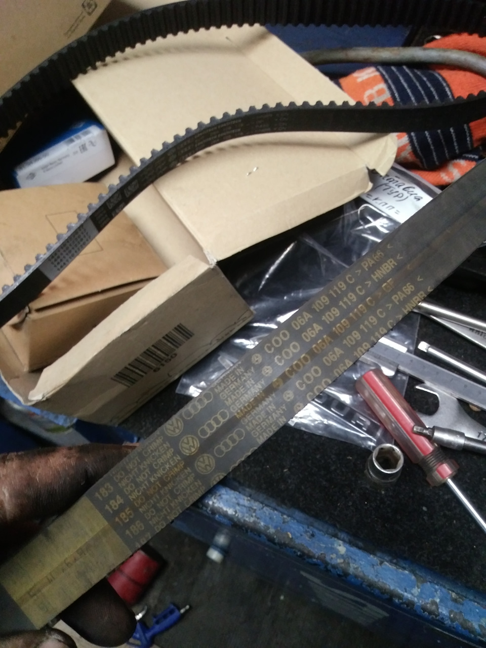 06A109119C РЕМЕНЬ ГРМ Z138 / 1.6-2.0 95~ VAG | Запчасти на DRIVE2