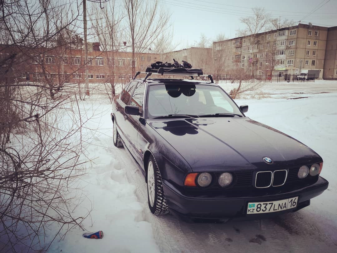 No nitro, No turbo, Simple bmw power — BMW 5 series (E34), 3,2 л, 1993 ...