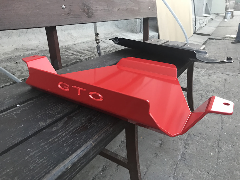 Изготовление и установка алюминиевой защиты двигателя — Pontiac GTO, 6 ...