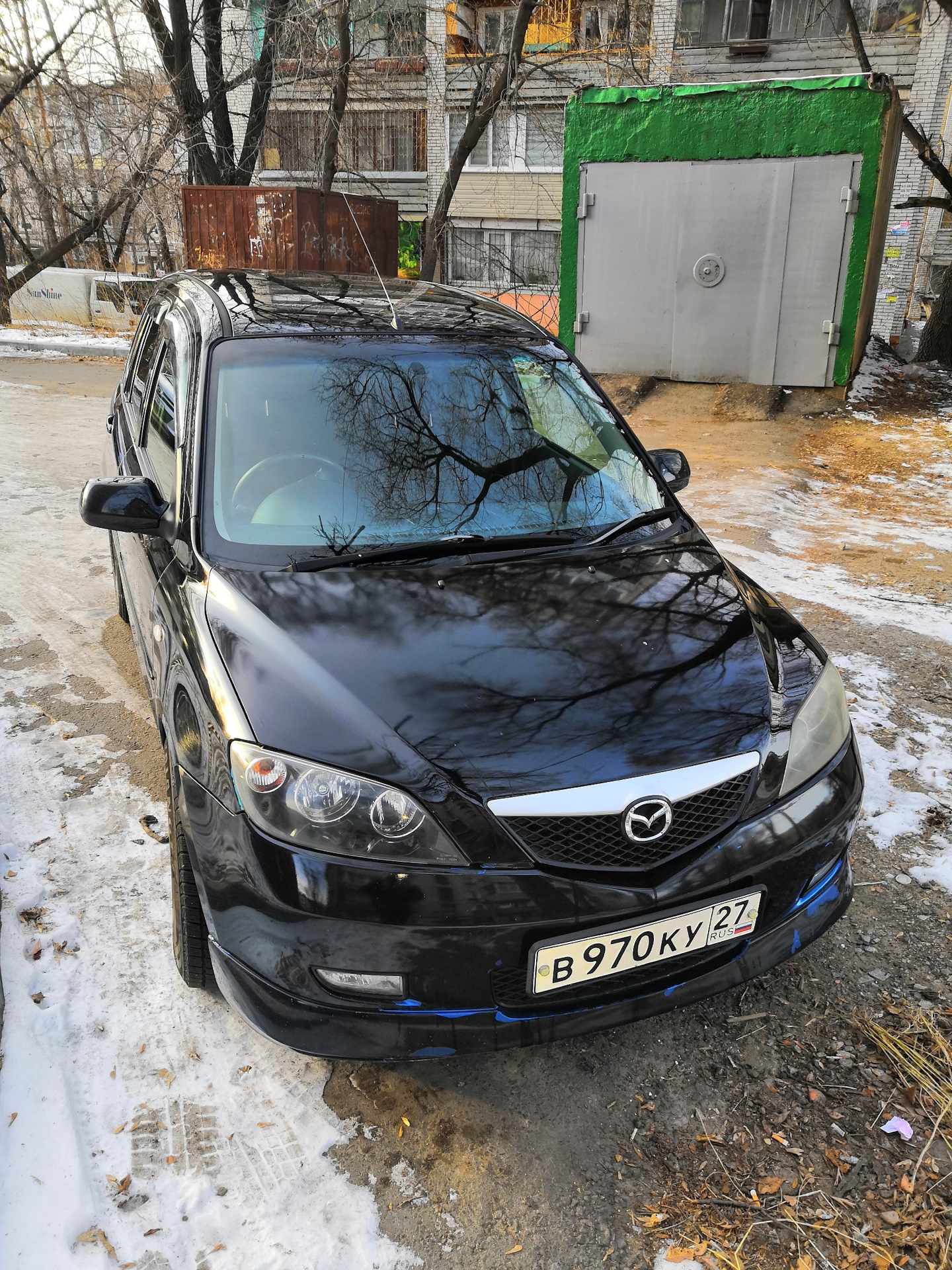 Знакомство с авто) — Mazda Demio (2G), 1,5 л, 2002 года | мойка | DRIVE2