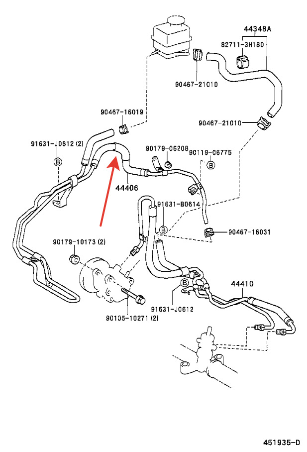236. Профилактика. Заменил трубки радиатора гидроусилителя. — Toyota ...