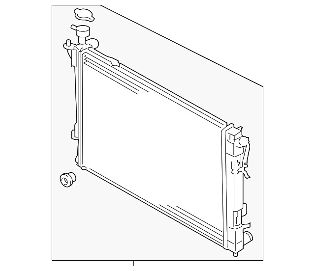 253102B970 Радиатор KIA HYUNDAI | Запчасти на DRIVE2