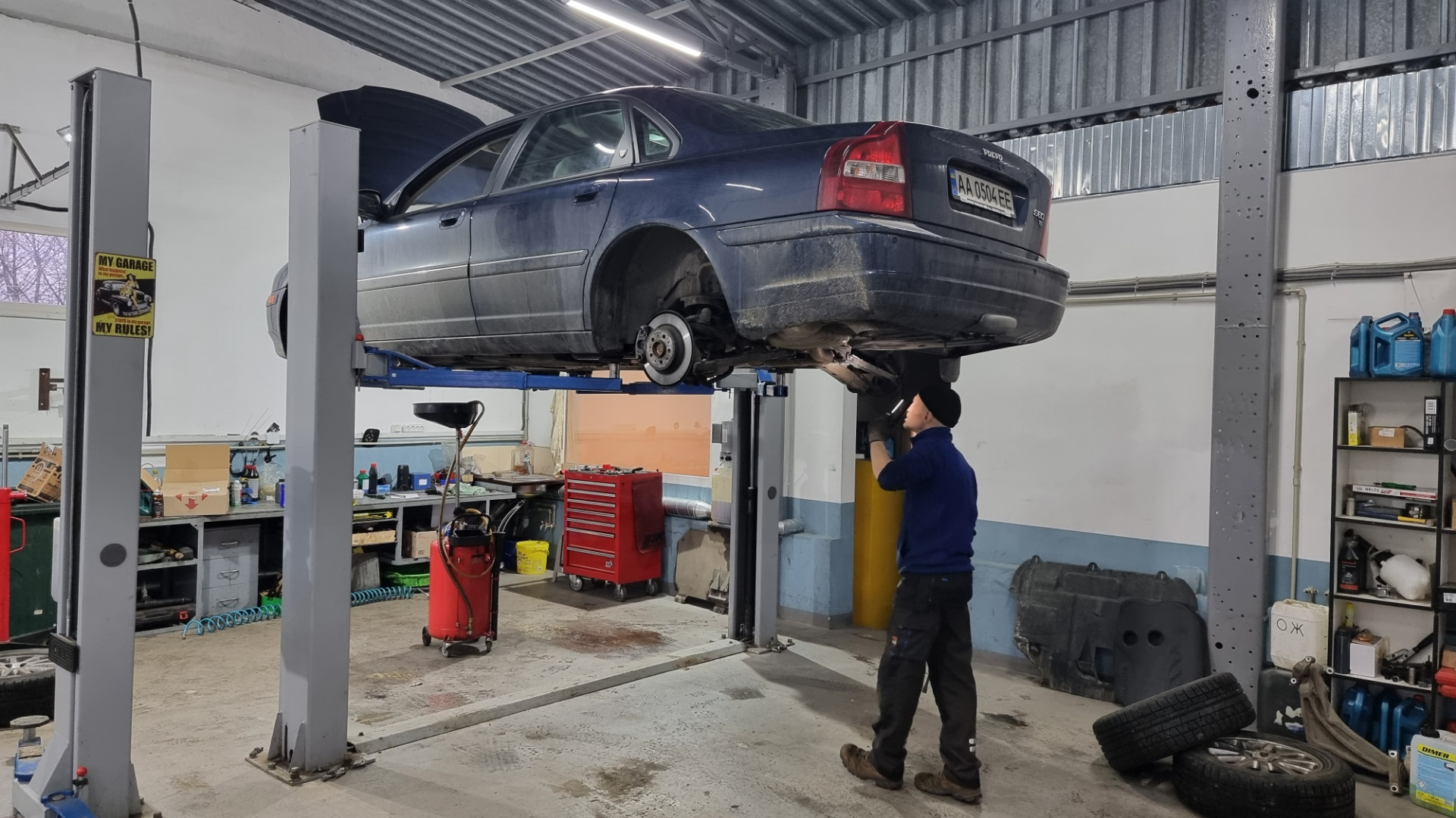 Сервис 60.000 км — Volvo S80 (1G), 2,9 л, 2002 года | плановое ТО | DRIVE2