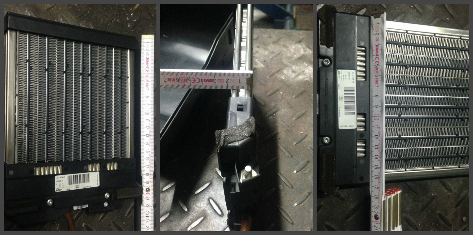 Дополнительный Электроотопитель Audi A2 ( PTC, Электро-ТЭН, ФЕН, Z35 ...