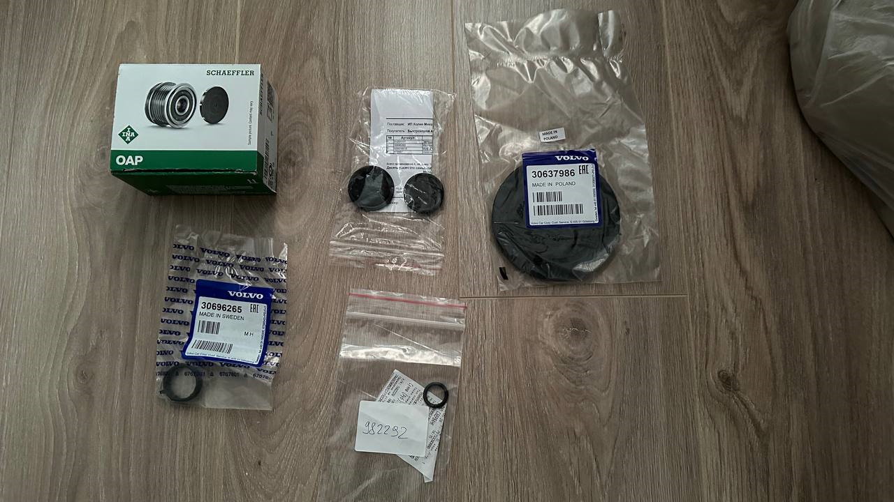 Уплотнение корпуса цепи грм: детали — Volvo XC90 (1G), 3,2 л, 2007 года ...