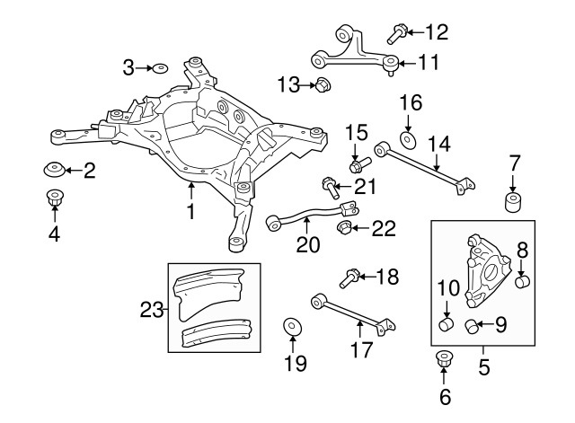 55226JA01A Болт NISSAN INFINITI | Запчасти на DRIVE2