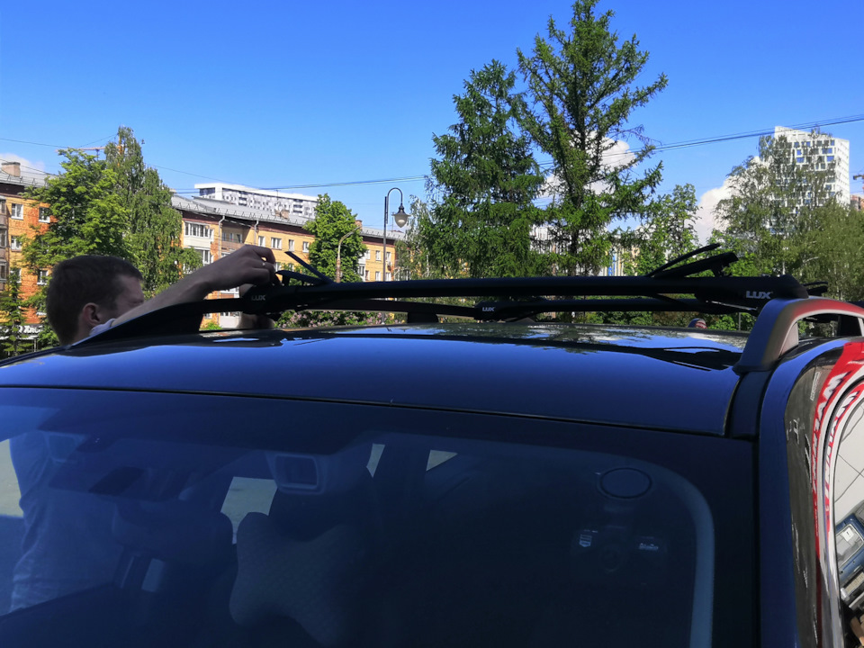 Бокс на машину — Subaru Forester (SK), 2,5 л, 2021 года | аксессуары ...