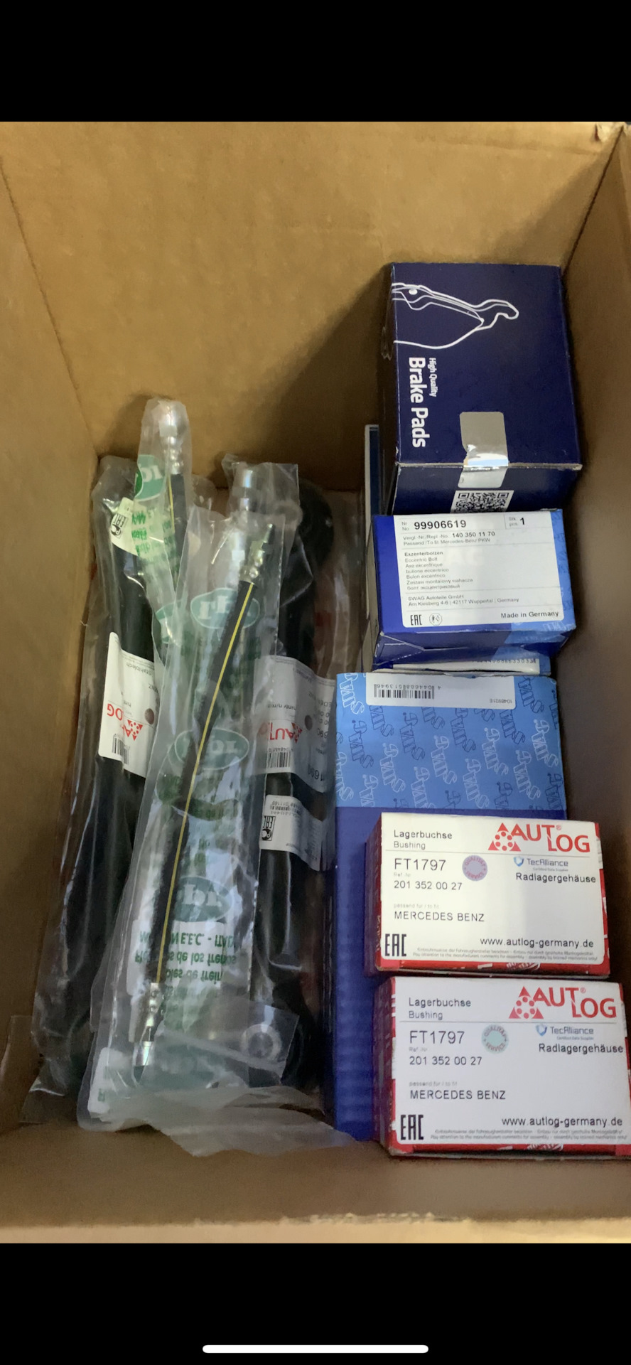 A1403501170 Ремкомплект рычага подвески Mercedes | Запчасти на DRIVE2