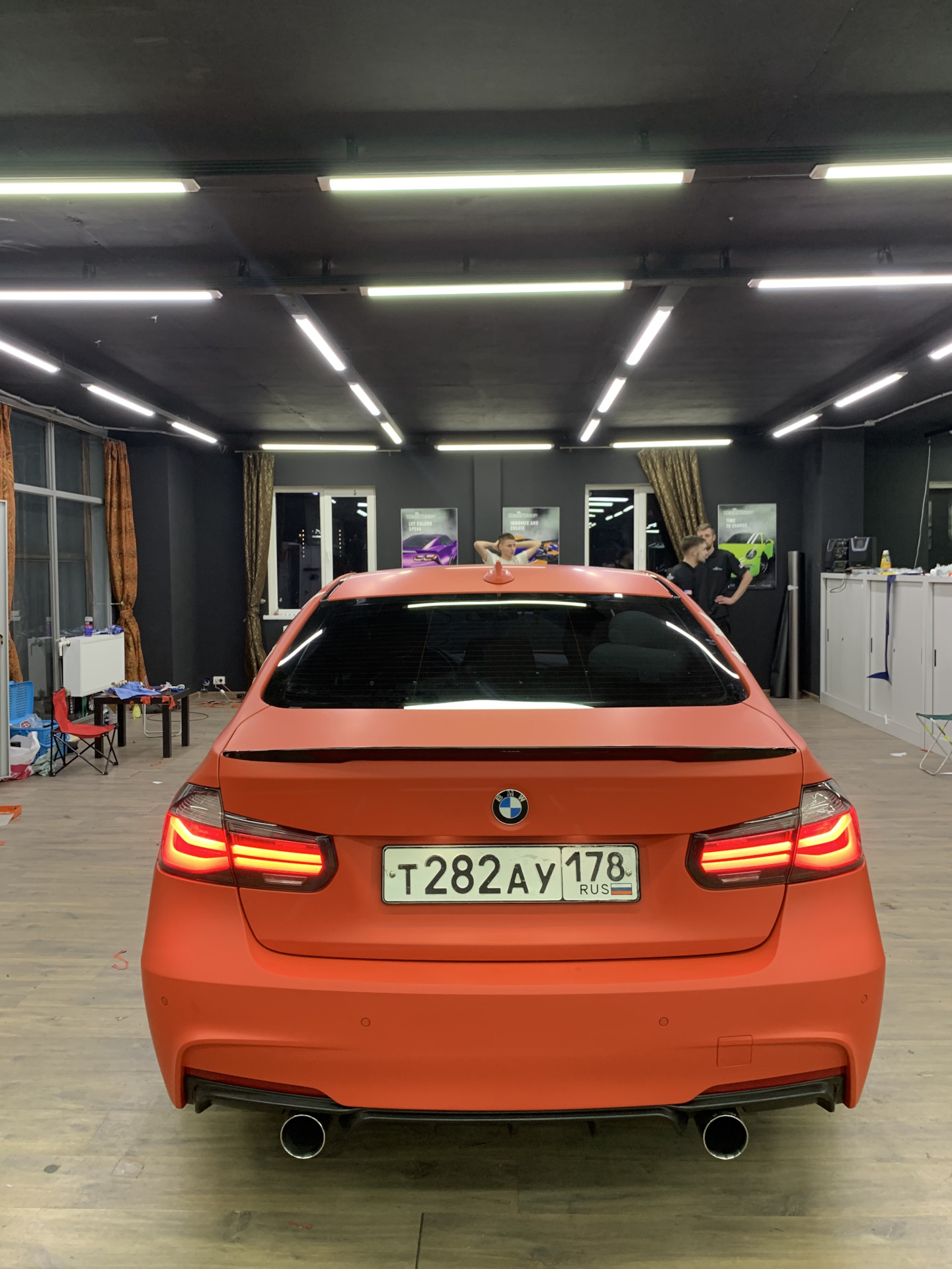 Mandarin orange 🍊 — BMW 3 series (F30), 1,6 л, 2014 года | стайлинг ...