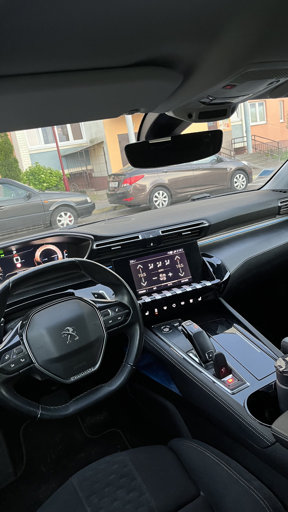 Замена зеркала заднего вида, на безрамочное. — Peugeot 508 (2G), 1,5 л ...