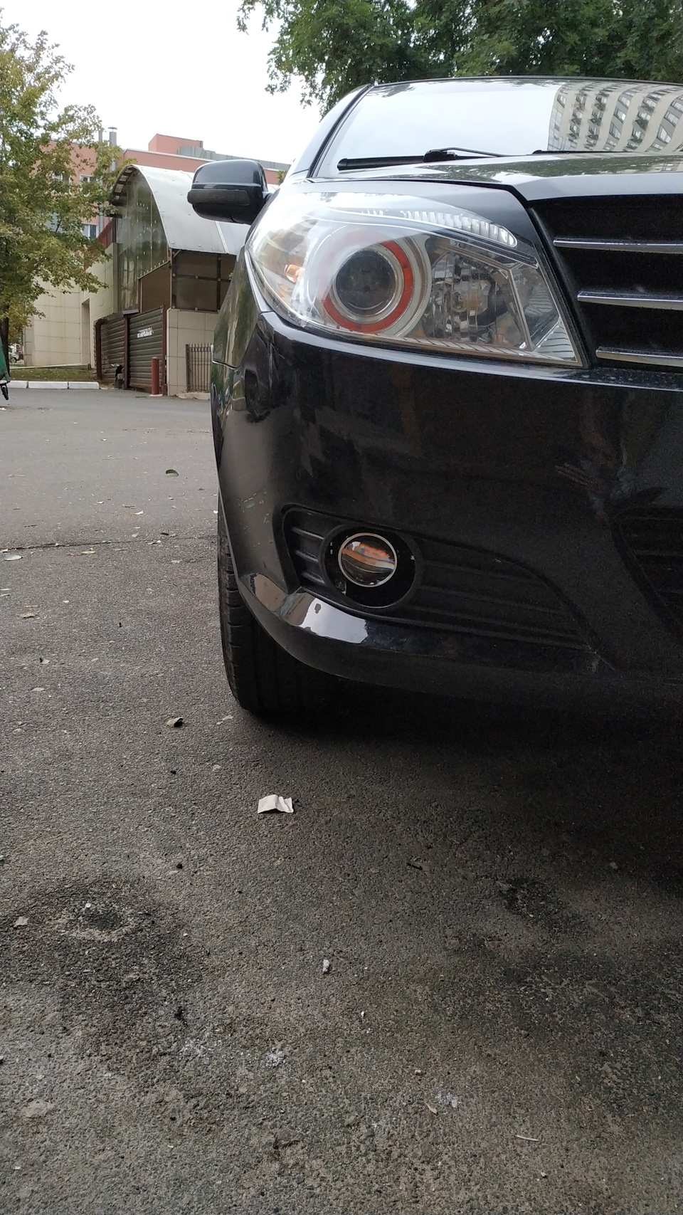 Би линзы в туманки — Geely MK, 1,5 л, 2011 года | аксессуары | DRIVE2