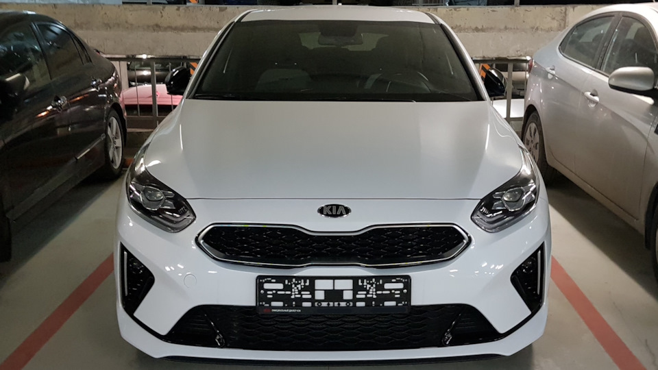 Передний бампер kia ceed cd, gt_line часть1 — KIA Ceed SW (3G), 1,4 л, 2019 года | стайлинг | DRIVE2