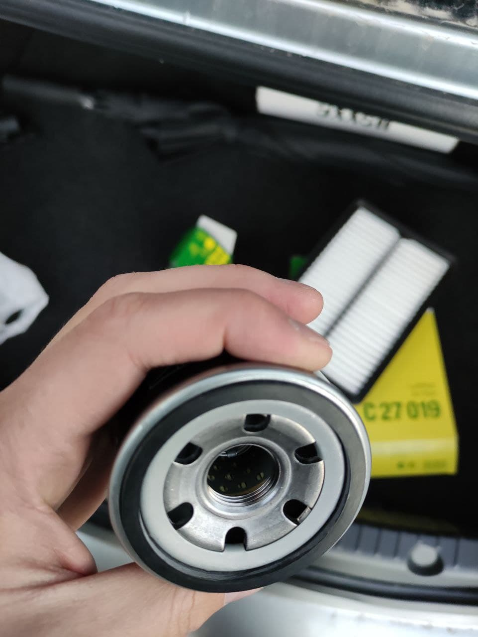 Mann фильтры масло и мотор — Mazda 3 (3G) BM, 2 л, 2018 года ...