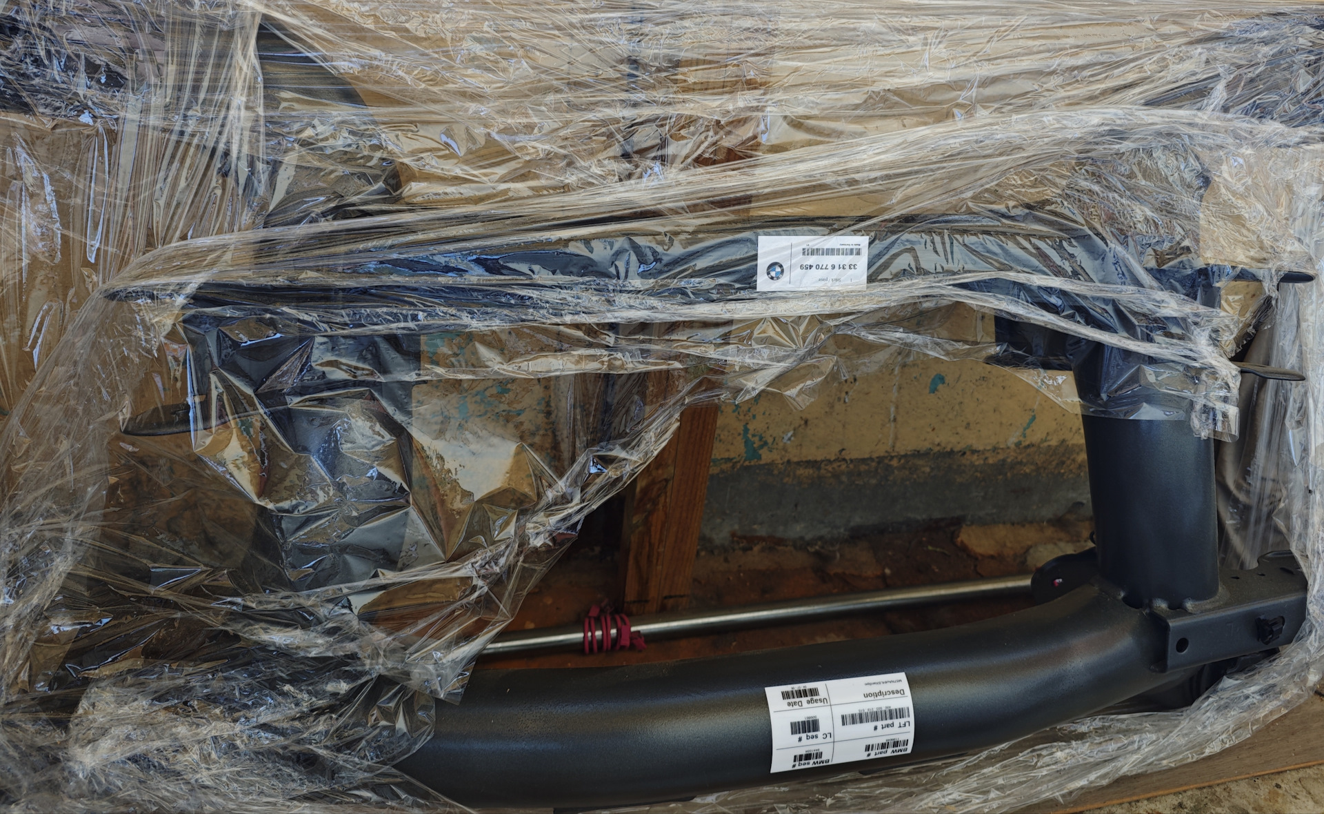 Оригинальная балка заднего моста (+ реставрация и другие запчасти ...