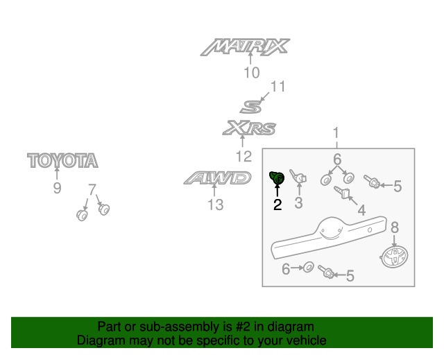 7681712050 Клипса пластиковая TOYOTA LEXUS | Запчасти на DRIVE2