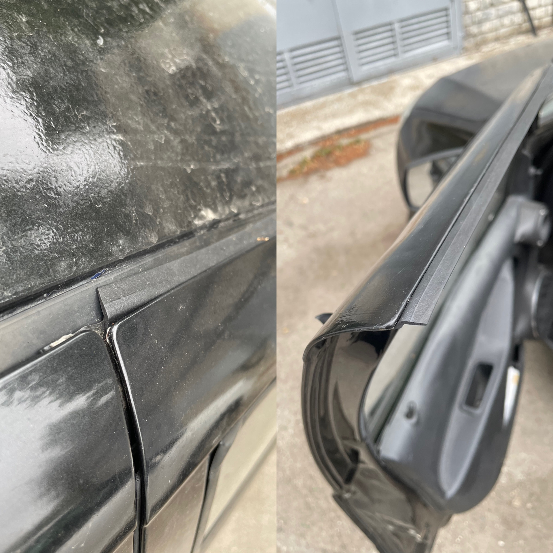 Дополнительные уплотнители дверей — Lada Гранта, 1,6 л, 2012 года ...