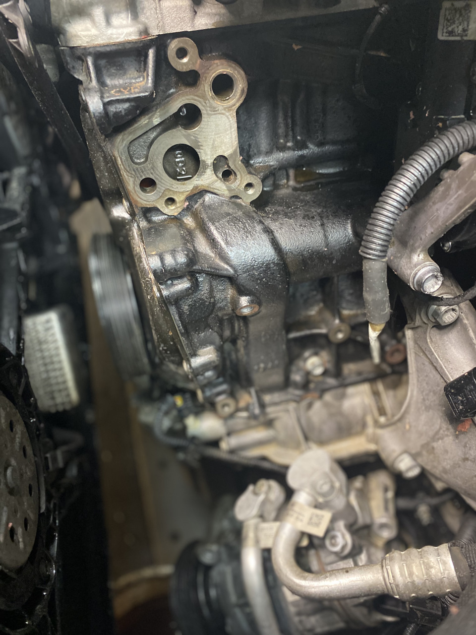 Замена теплообменника, масло и свечей Audi A6/C7 2016г. — Audi A6 (C7 ...