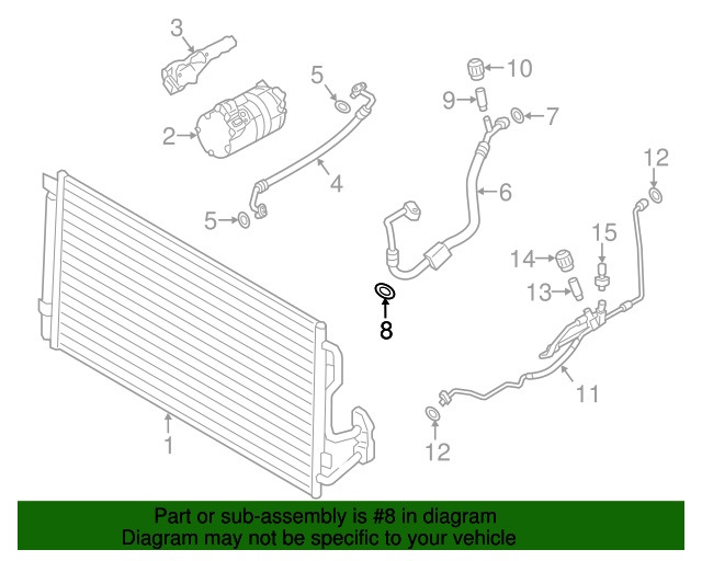 64508363041 Уплотнительное кольцо BMW | Запчасти на DRIVE2