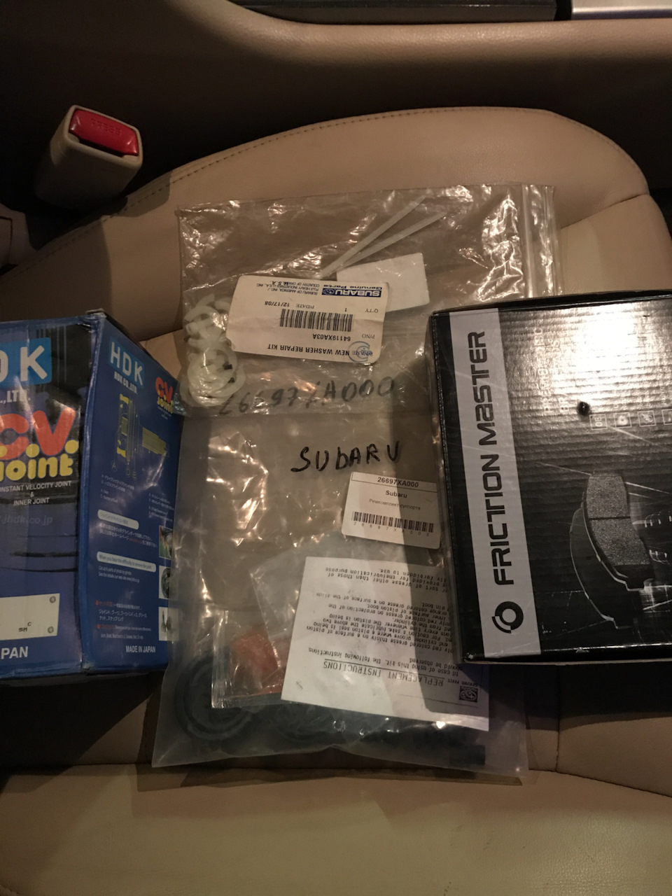 Плановый (и не совсем) ремонт — Subaru Tribeca B9, 3,6 л, 2008 года ...