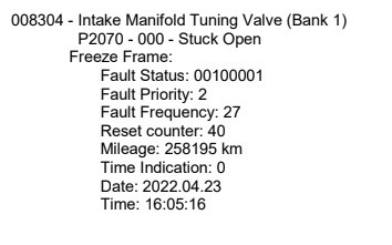 P2070 Замена клапана VAG 037906283C — Audi A6 Avant (C6), 2,8 л, 2008 ...