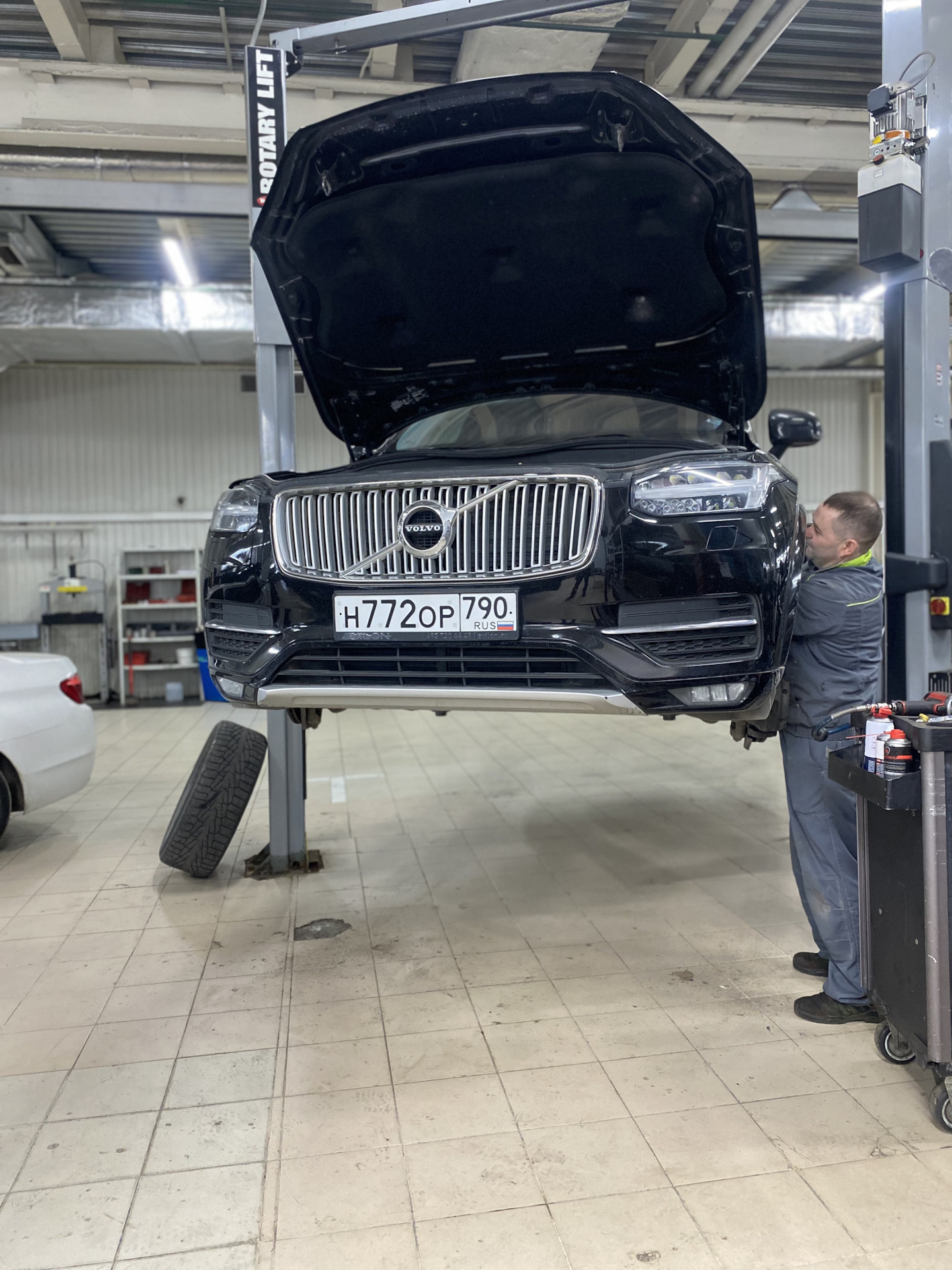 Ремонт подвески и ТО. — Volvo XC90 (2G), 2 л, 2015 года | своими руками ...