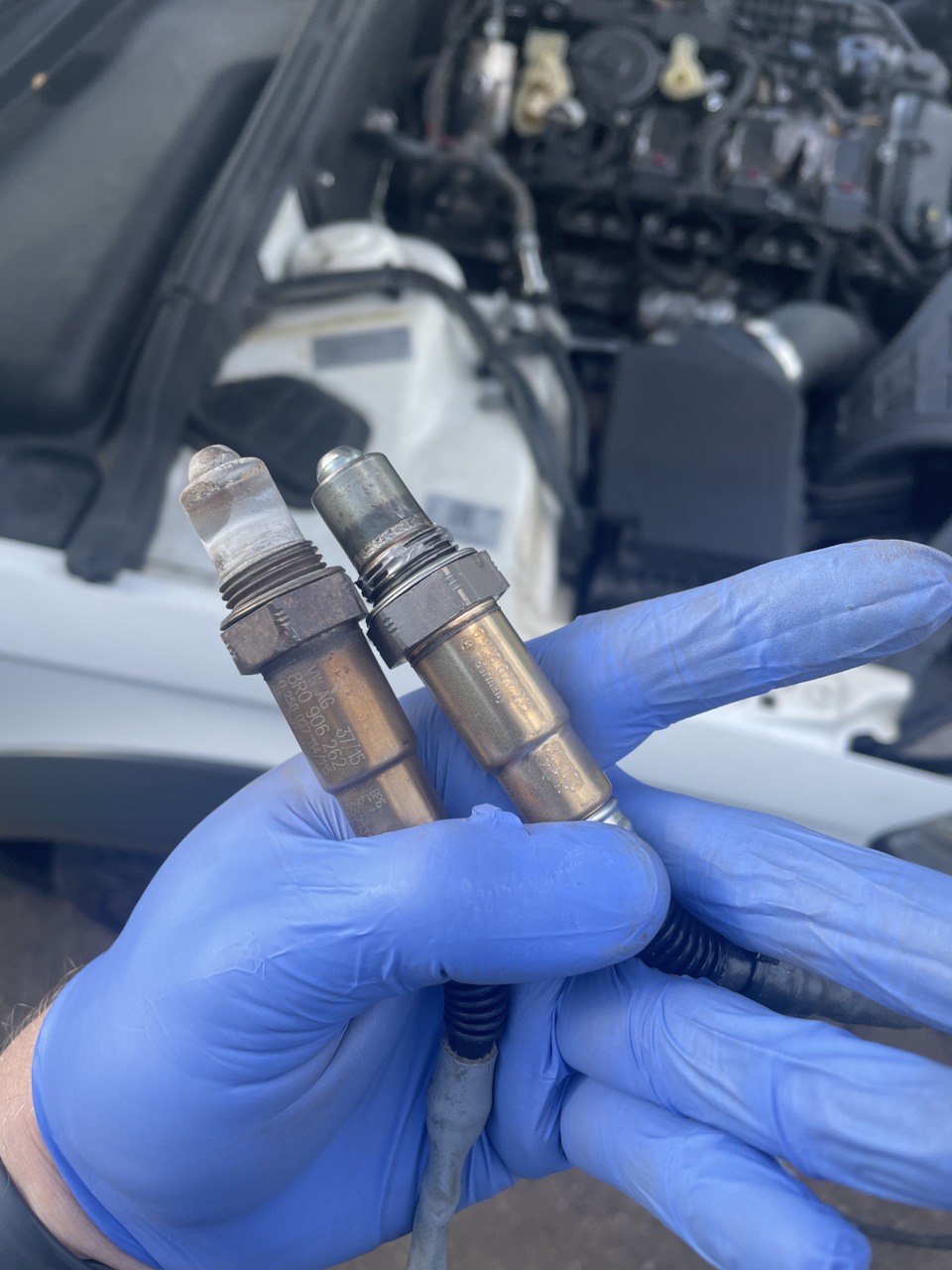 Турбина, лямда, клапан адсорбера — Audi A4 Allroad (B8), 2 л, 2015 года ...