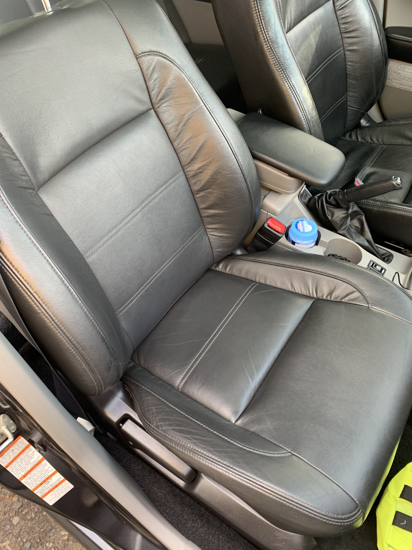 №45 — Уход за коженным салоном — Subaru Forester (SG), 2 л, 2007 года | своими руками | DRIVE2