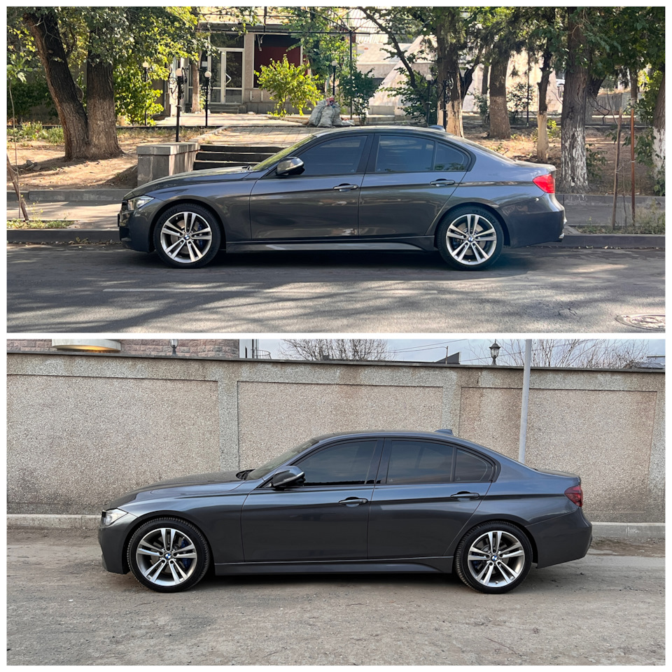 Eibach Pro Kit — Сделано 🎯 — BMW 3 series (F30), 2 л, 2013 года | тюнинг | DRIVE2