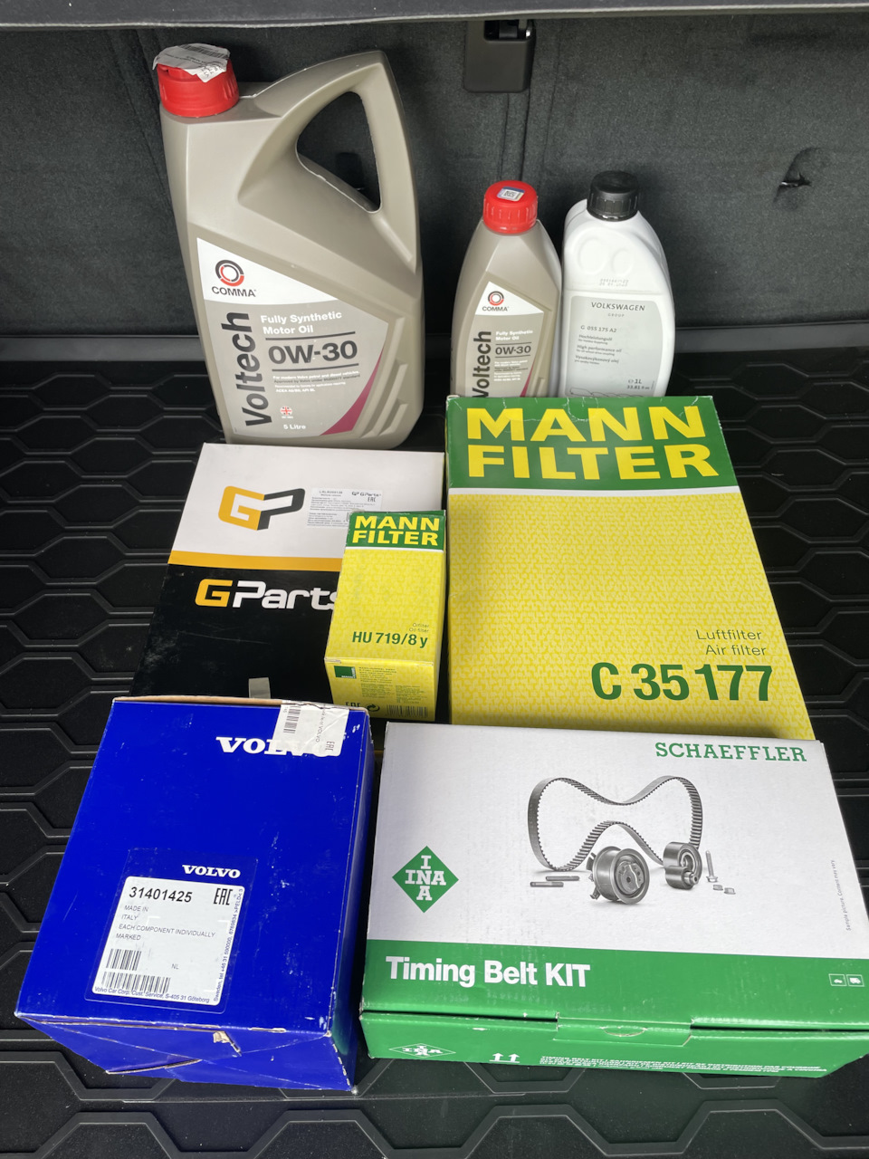 31401425 Комплект ремней навесного Volvo | Запчасти на DRIVE2