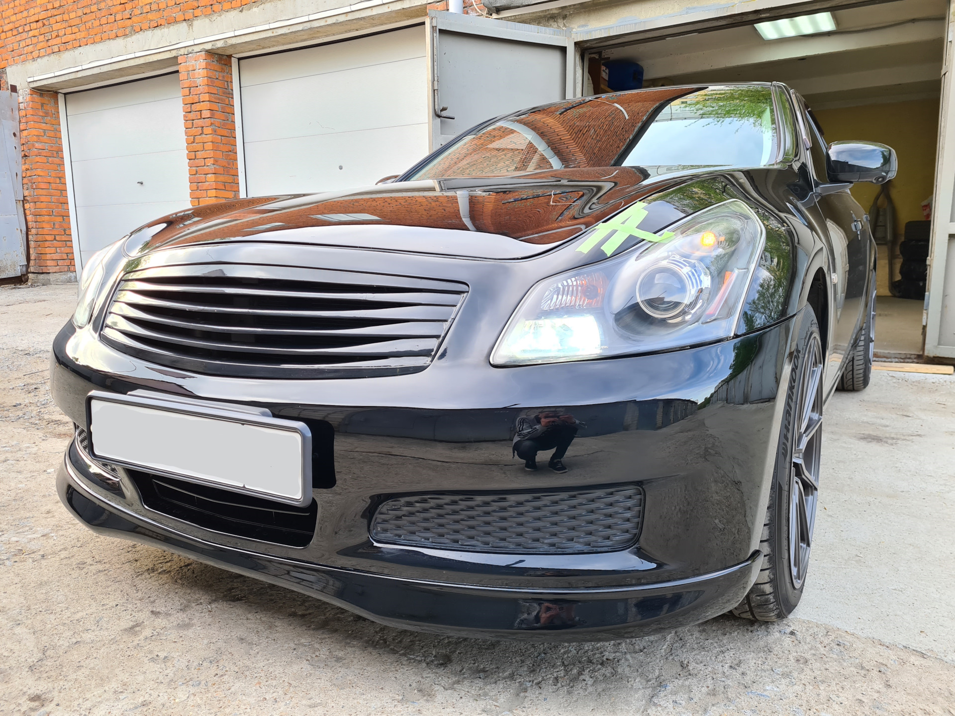 Освежили бампер — Nissan Skyline (V36), 2,5 л, 2008 года | фотография ...