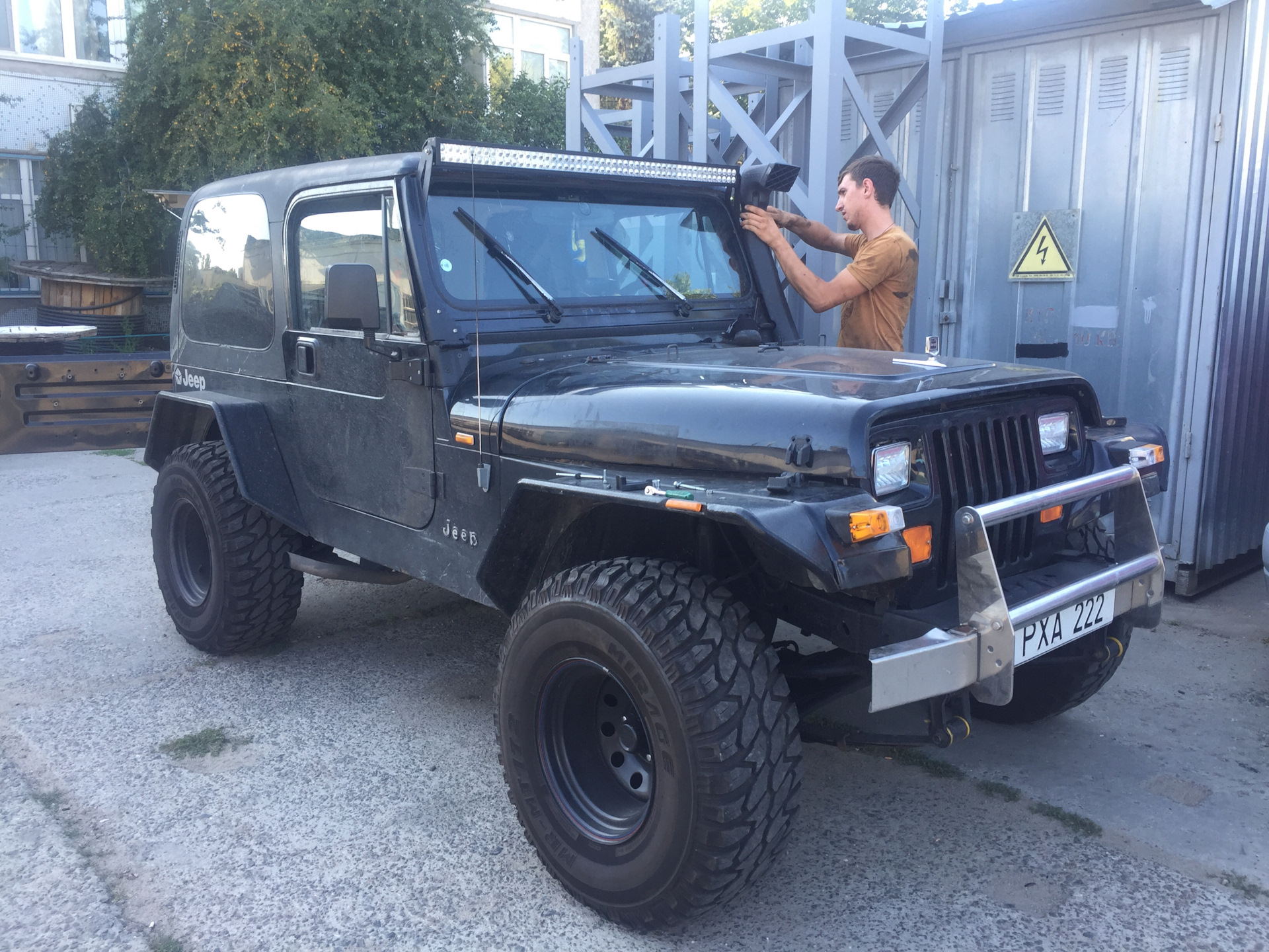 Blackout — Volvo XC60 (1G), 2,4 л, 2013 года | аксессуары | DRIVE2